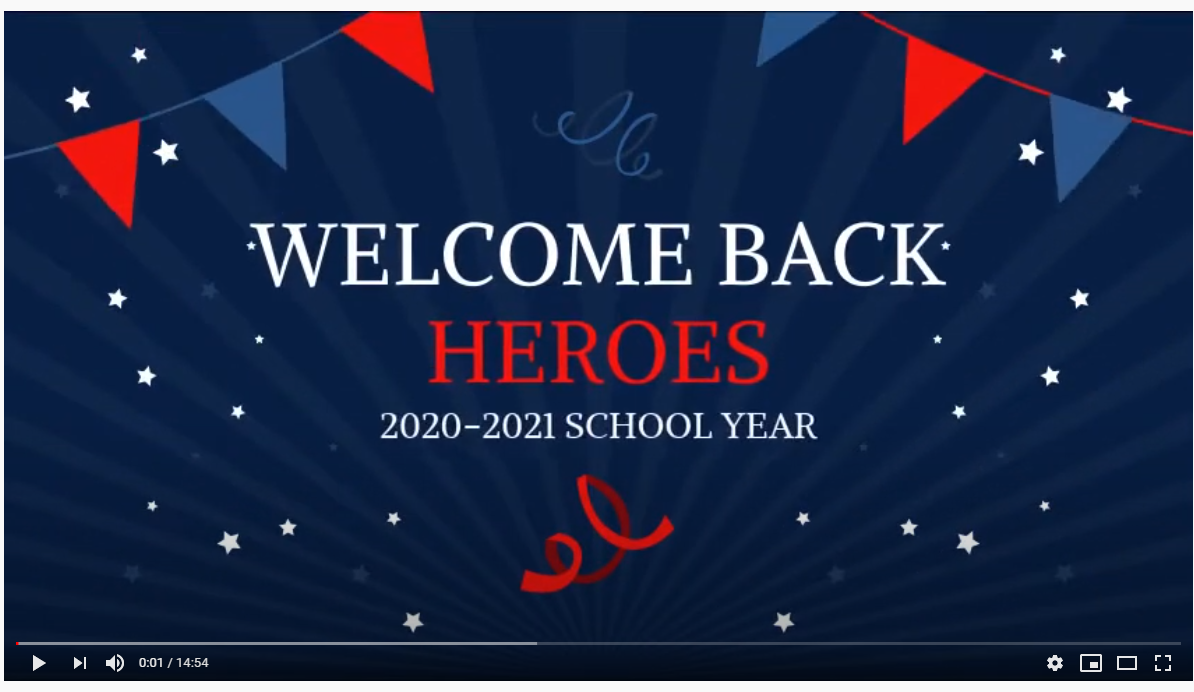 Weekly Campus Update August 3rd - Heritage Academy Gateway