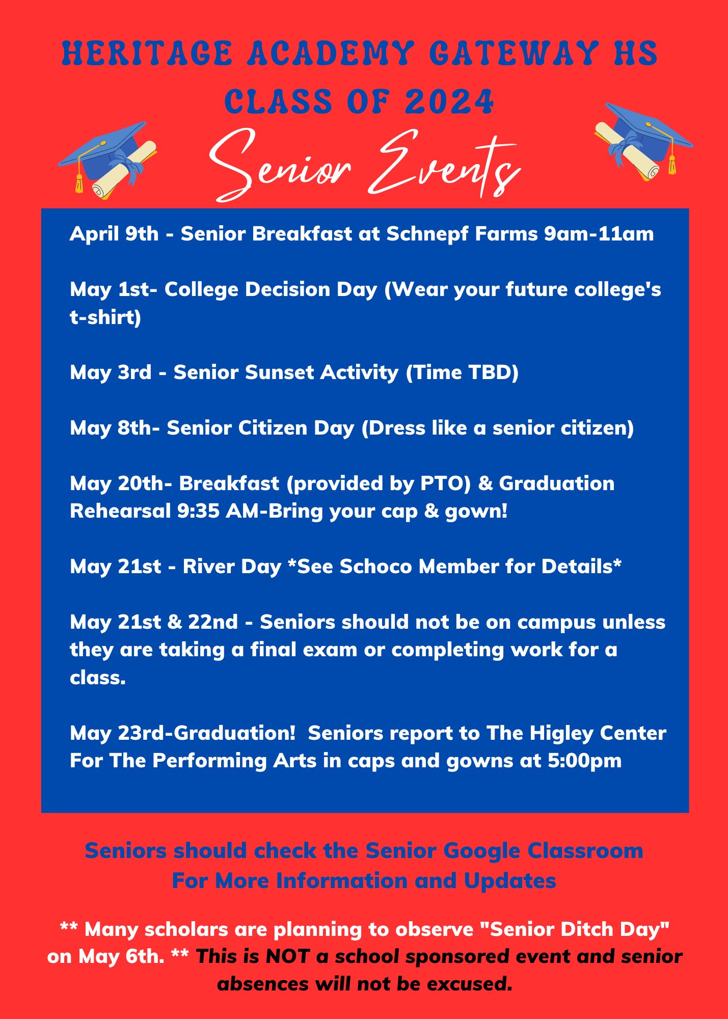 Heritage Gateway High School - Weekly Campus Update - May 6th ...