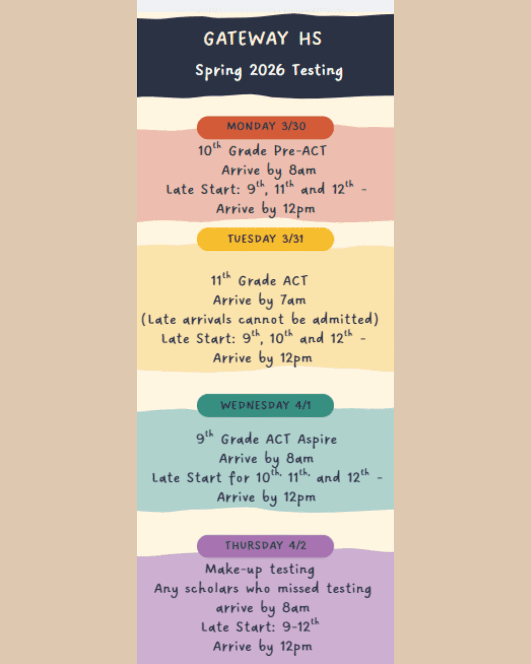 Heritage Gateway High School - Weekly Campus Update - March 30th ...